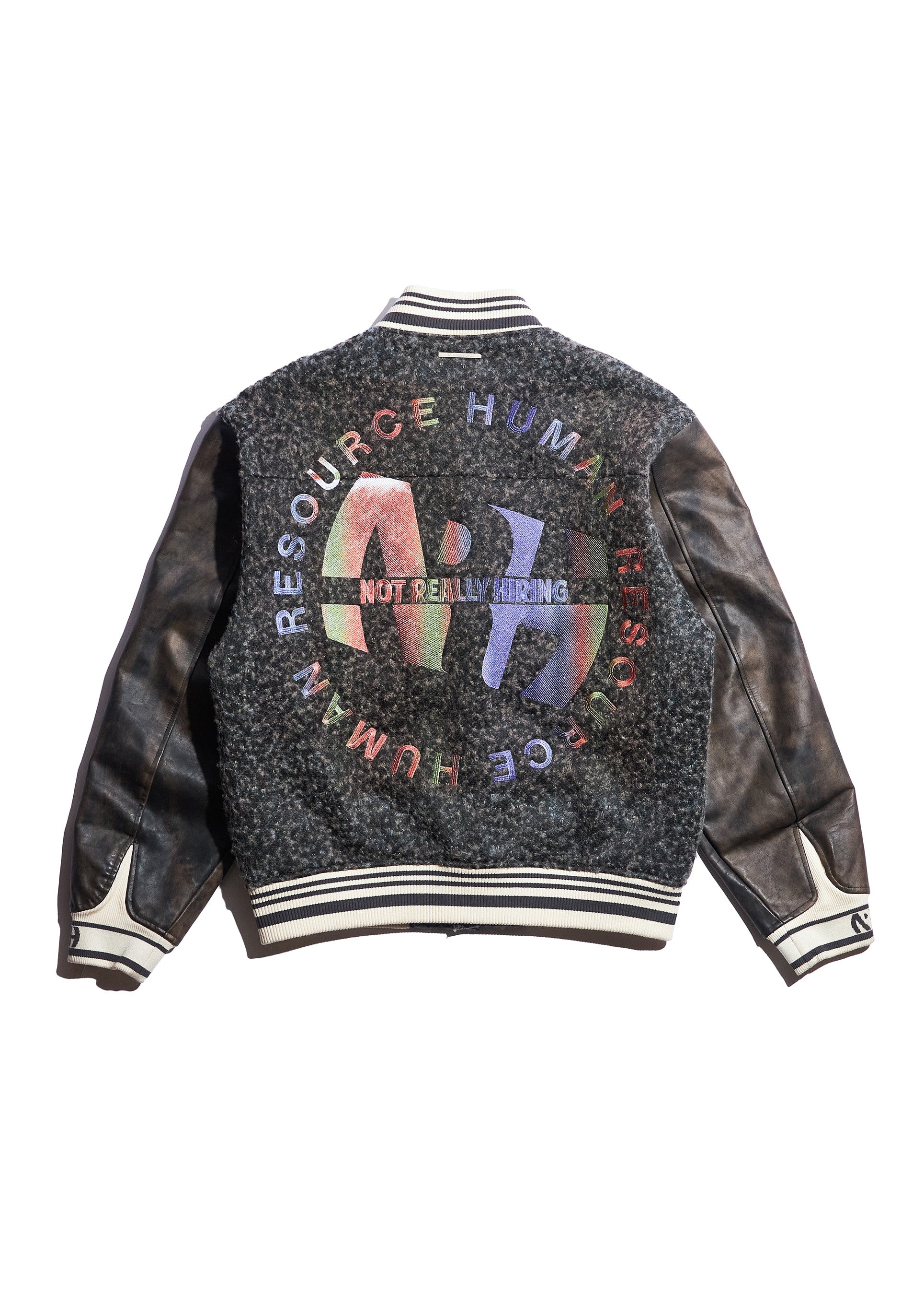NRH Wool Varsity Jacket – Not Really Hiring NRH Wool Varsity Jacket – Not Really Hiring